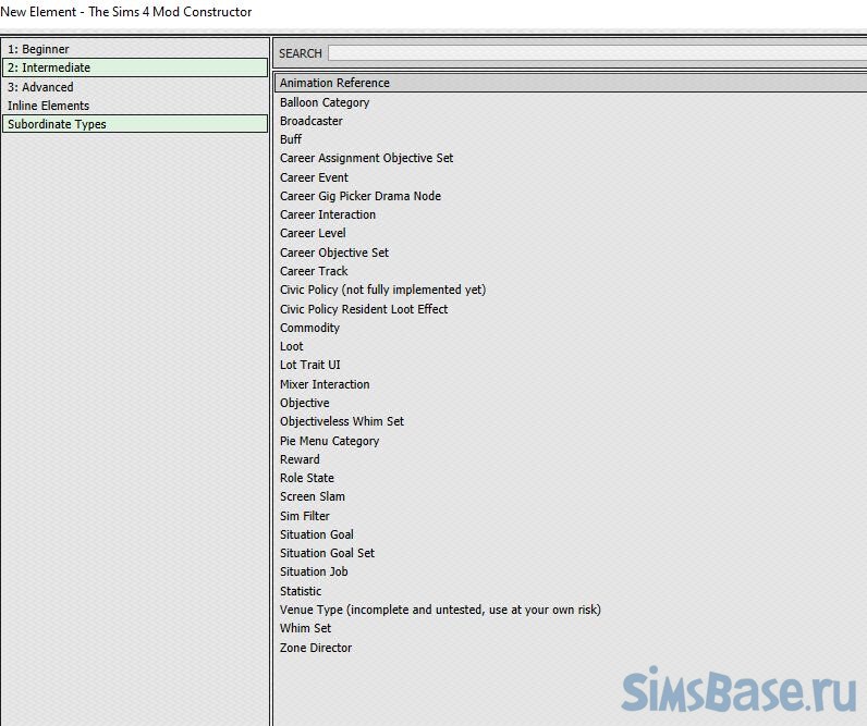Мод «Mod Constructor v4» от zerbu для Sims 4